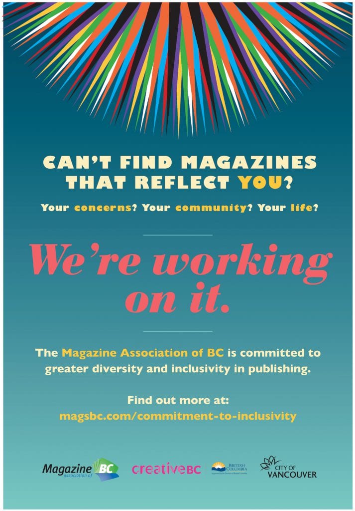 Diversity and Inclusivity Transit Shelter Ad Campaign | MagsBC